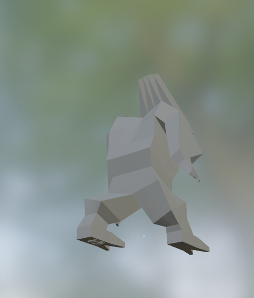 Low Poly Monster by Devise3D | Download free STL model | Printables.com