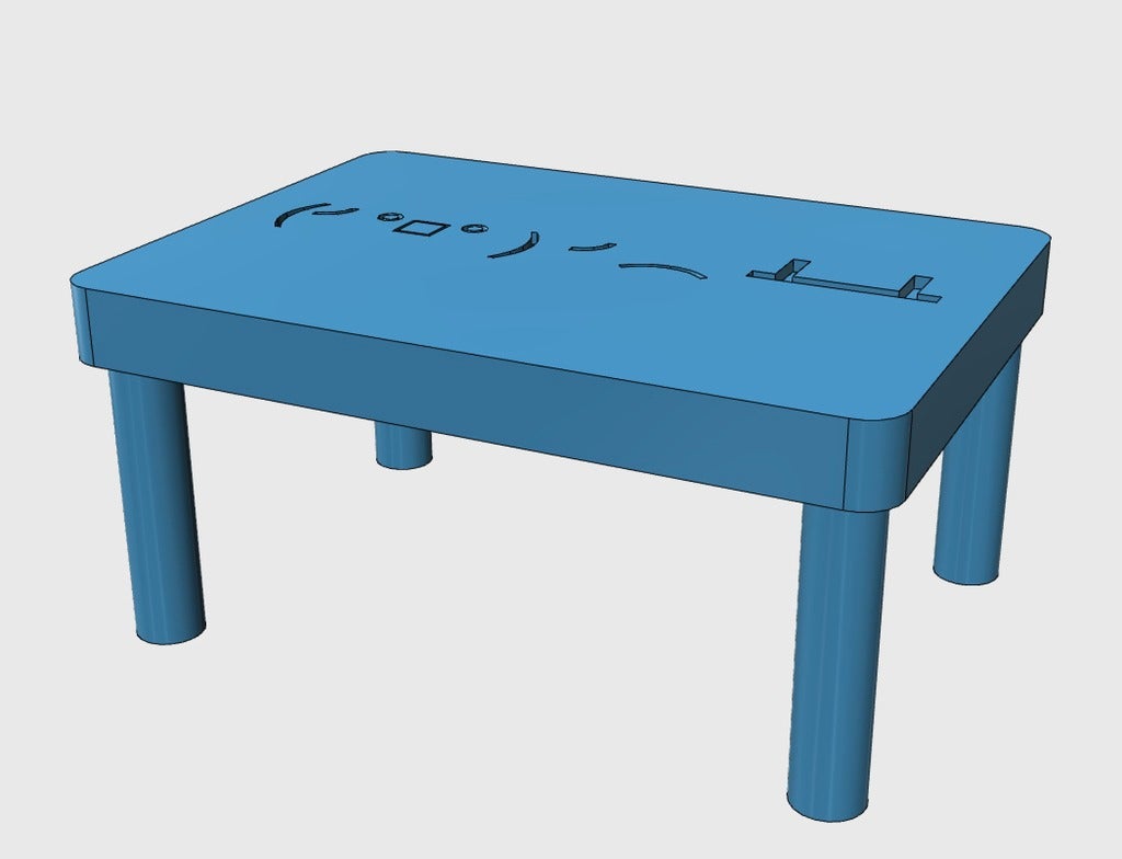Table Flipping by Scotland (level2three) | Download free STL model ...