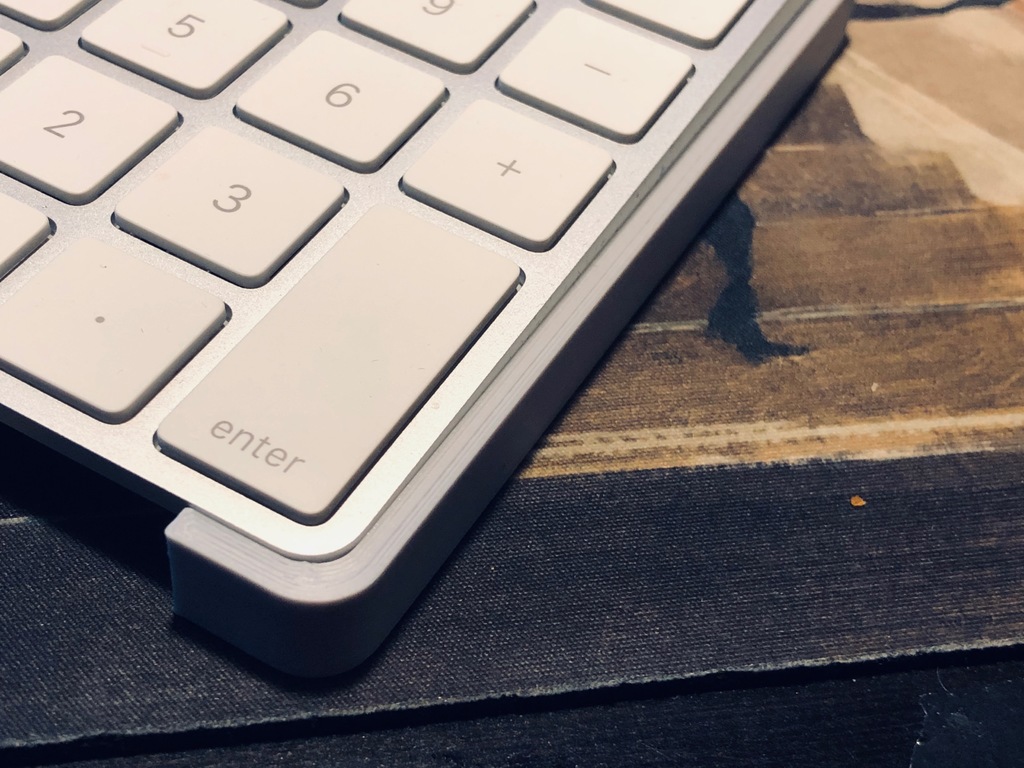 Apple Magic Keyboard 2 risers by Michael Wycoff | Download free STL ...