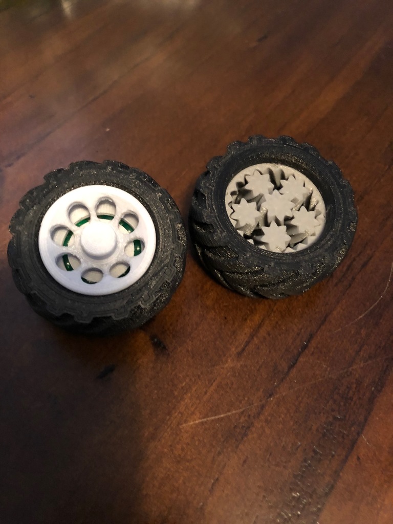 Mini Monster Truck alternative wheel - 6mm bearing by Michael Wycoff ...