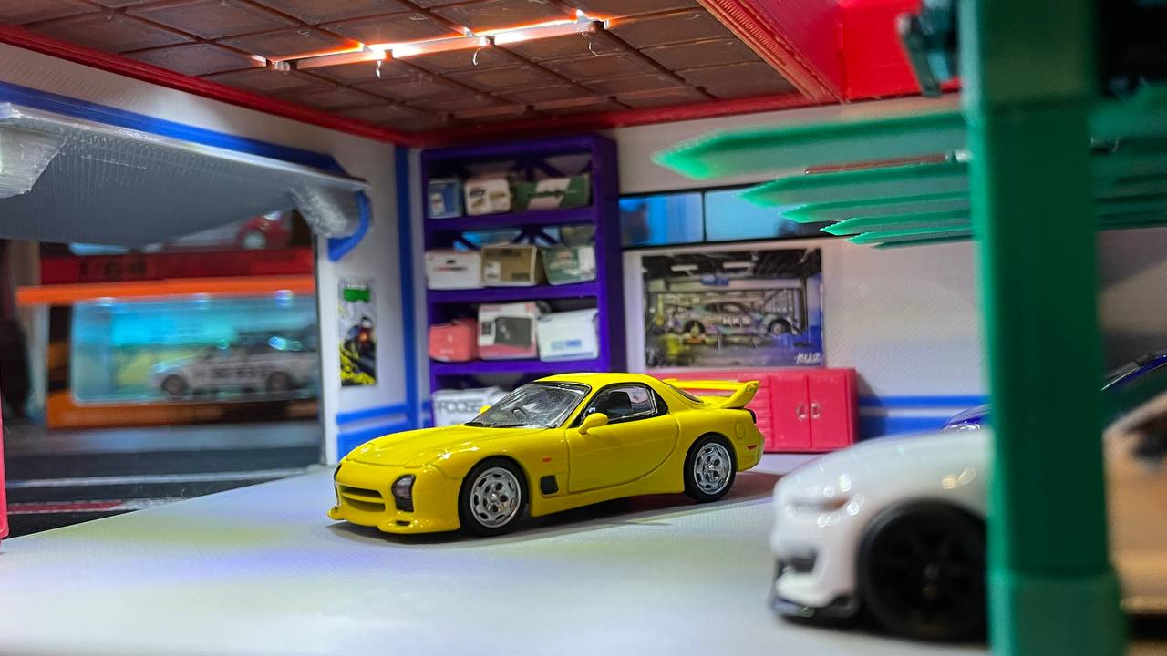 Warehouse for Car Storage (Hot Wheels & 1/64 Scale) by GigaPenguin ...