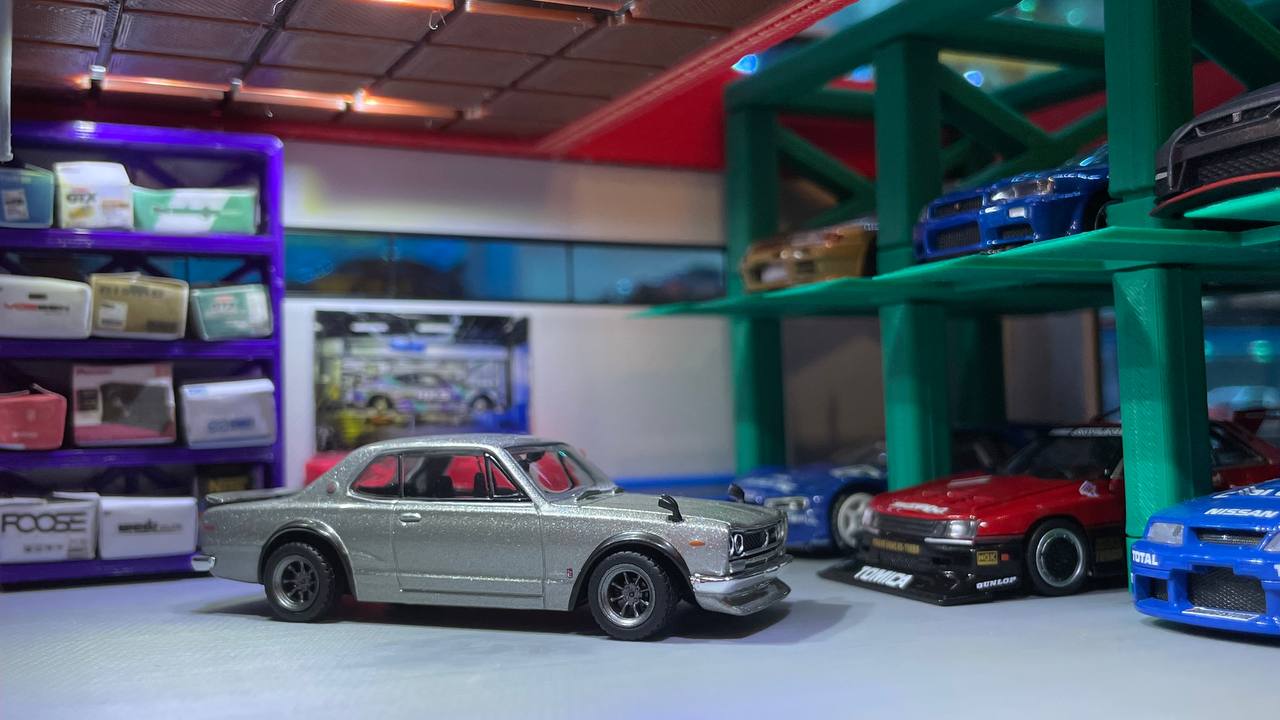 Warehouse for Car Storage (Hot Wheels & 1/64 Scale) by GigaPenguin ...