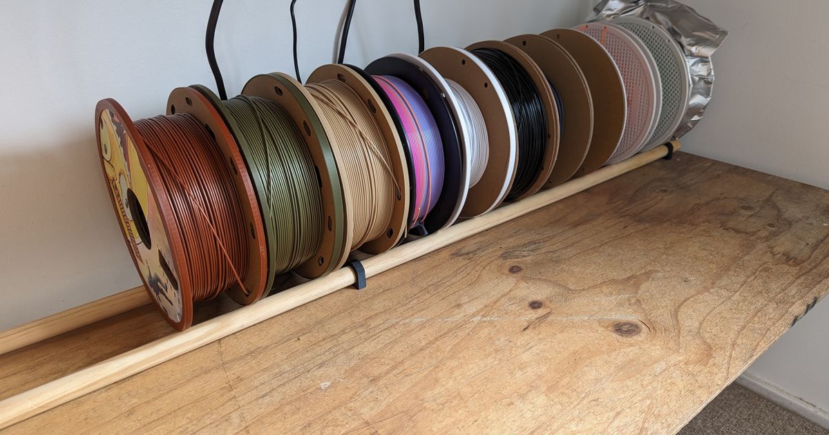 Spool Rack by MasterofFool | Download free STL model | Printables.com