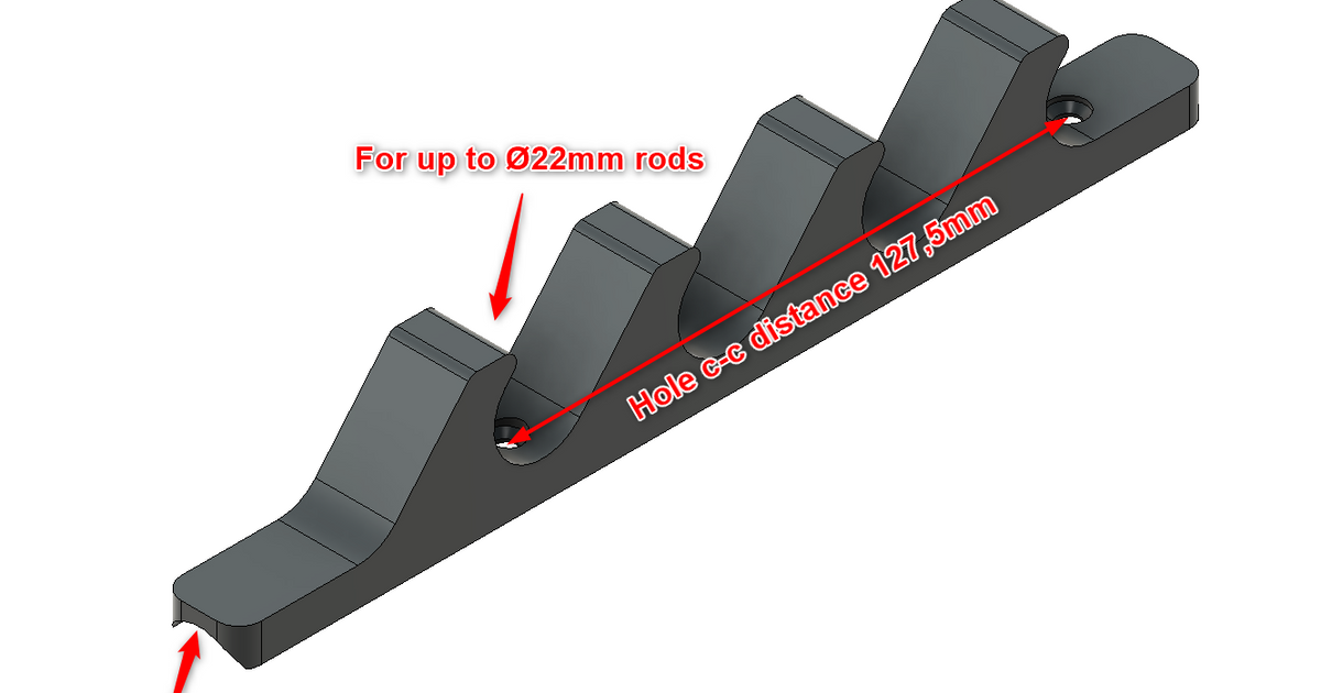 Back-rest adjustment for garden lounger by Phil | Download free STL ...