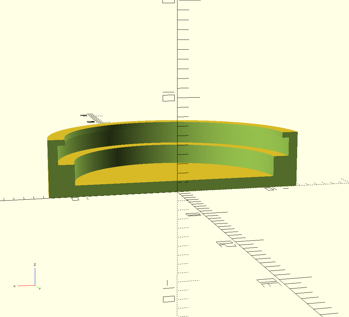 Parametric Token Holder (OpenSCAD Remix) by SlothSabotage | Download ...