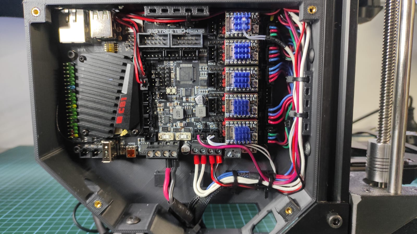 Manta M5P + CB1 Case Box for Prusa Bear Upgrade by emebe3d | Download ...