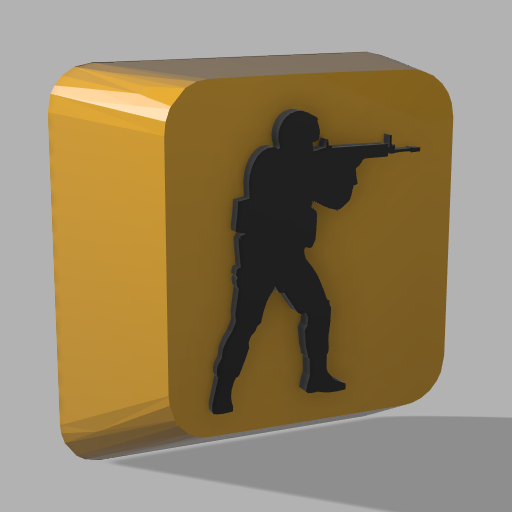 CS Keycap for membrane keyboard by CreativiMex | Download free STL ...