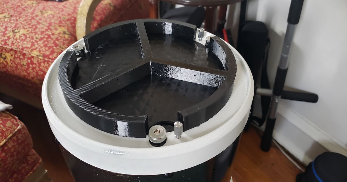 Sky Watcher Quattro 200P Primary Light-leak Blocker by benland100 | Download free STL model ...