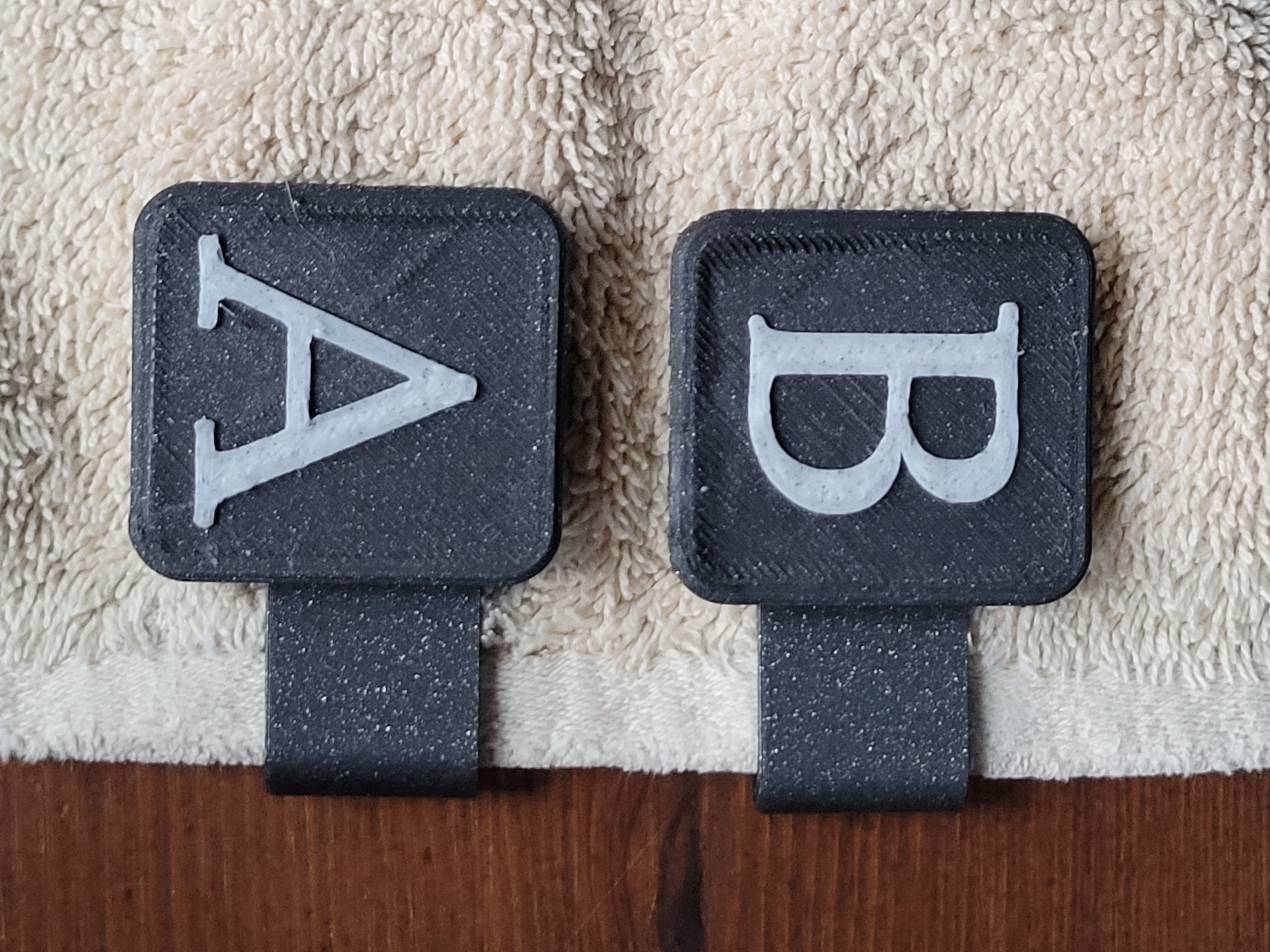 Minimalist Towel Labels for Organization by PrismaPrints | Download ...