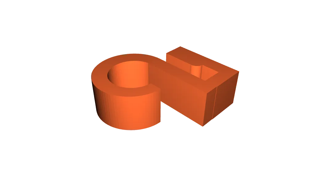 Wiring/Christmas lights Soffit Clip by Rusty Phillips | Download free STL model | Printables.com