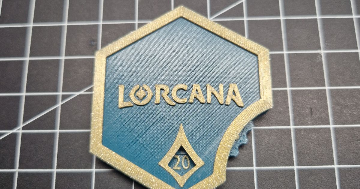 Lorcana Lore Counter by Adeta | Download free STL model | Printables.com