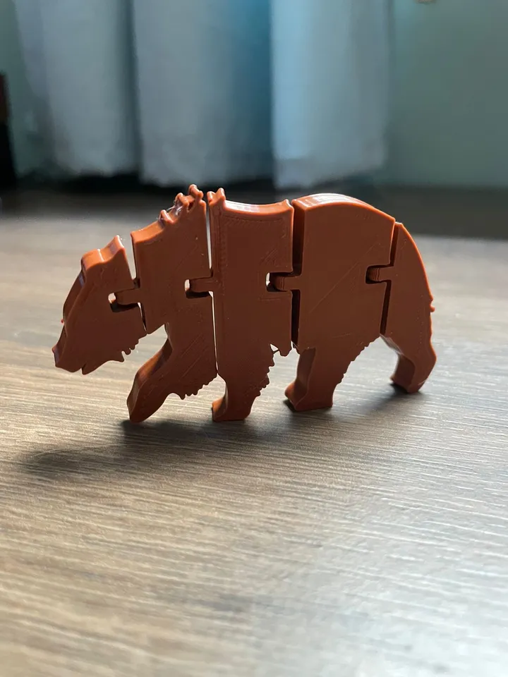 Flexy Bear by 3Dessa | Download free STL model | Printables.com