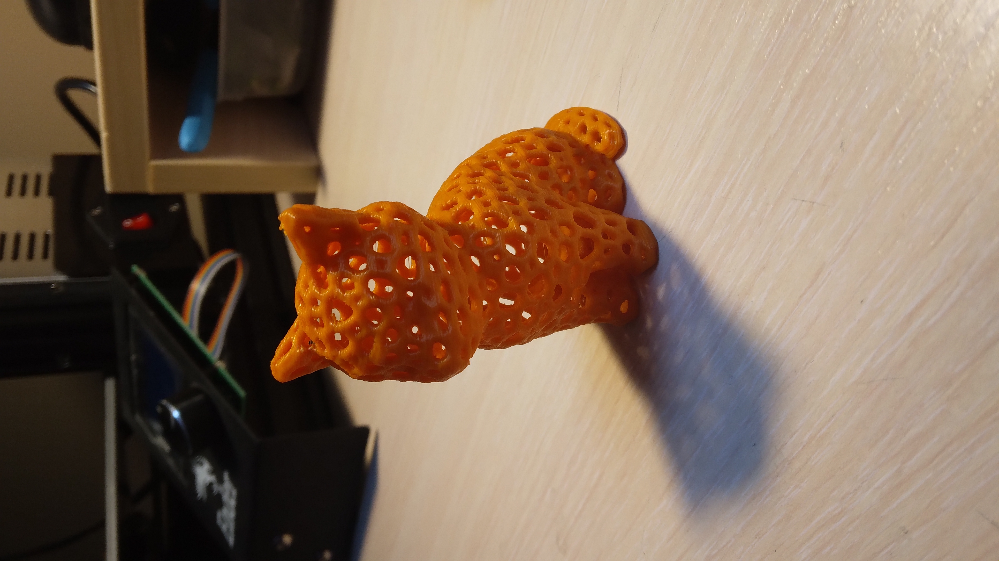 Low Poly Voronoi Cat by 3D Prinfinity | Download free STL model ...