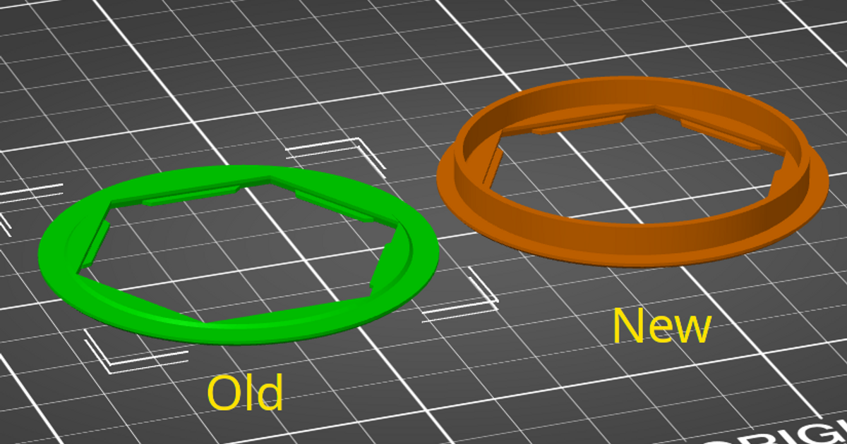 Modified Net Pot Ring with inner diameter of 51.8 mm by krom | Download ...