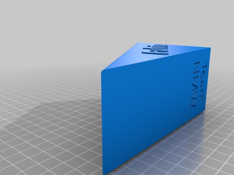 Fulvia 1600 HF wedge by Nickduino | Download free STL model ...