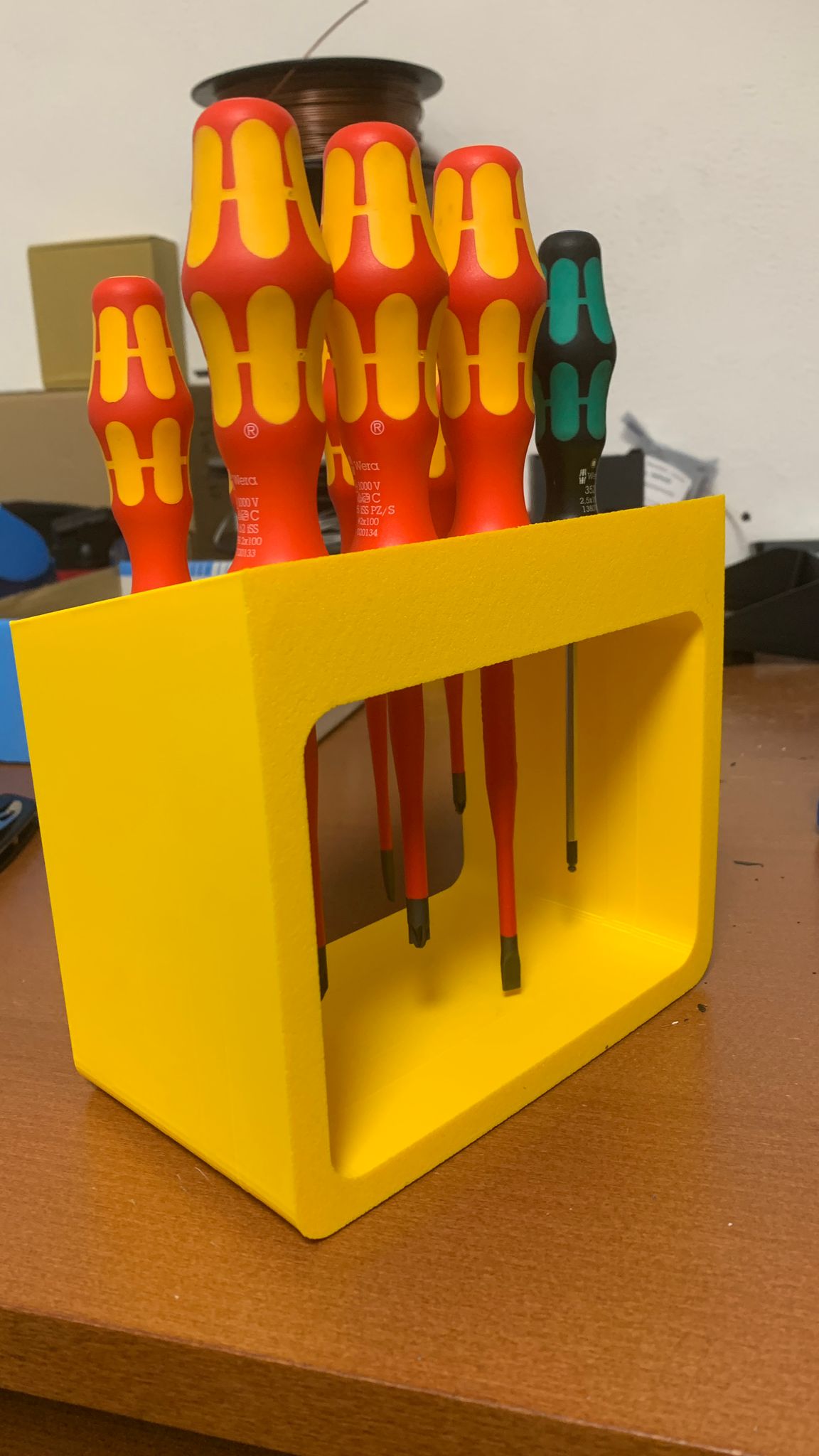 Gridfinity Wera srewdriver stand by Macek4556 | Download free STL model | Printables.com