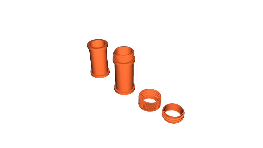 Model Rocket 29mm Motor Mount Tubes by David Frey | Download free STL ...