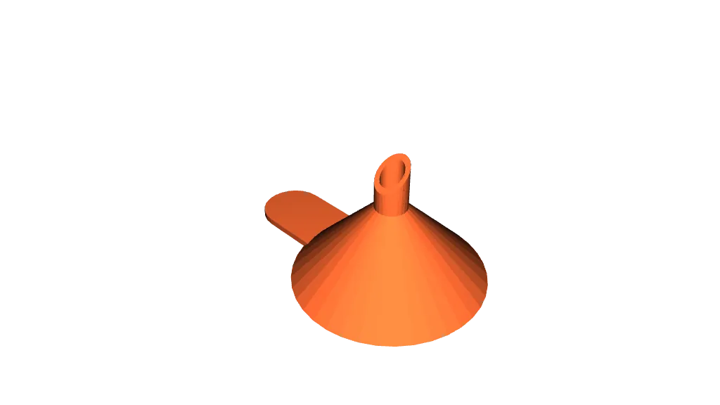 Mini funnel by VespaCrabro1989 | Download free STL model | Printables.com