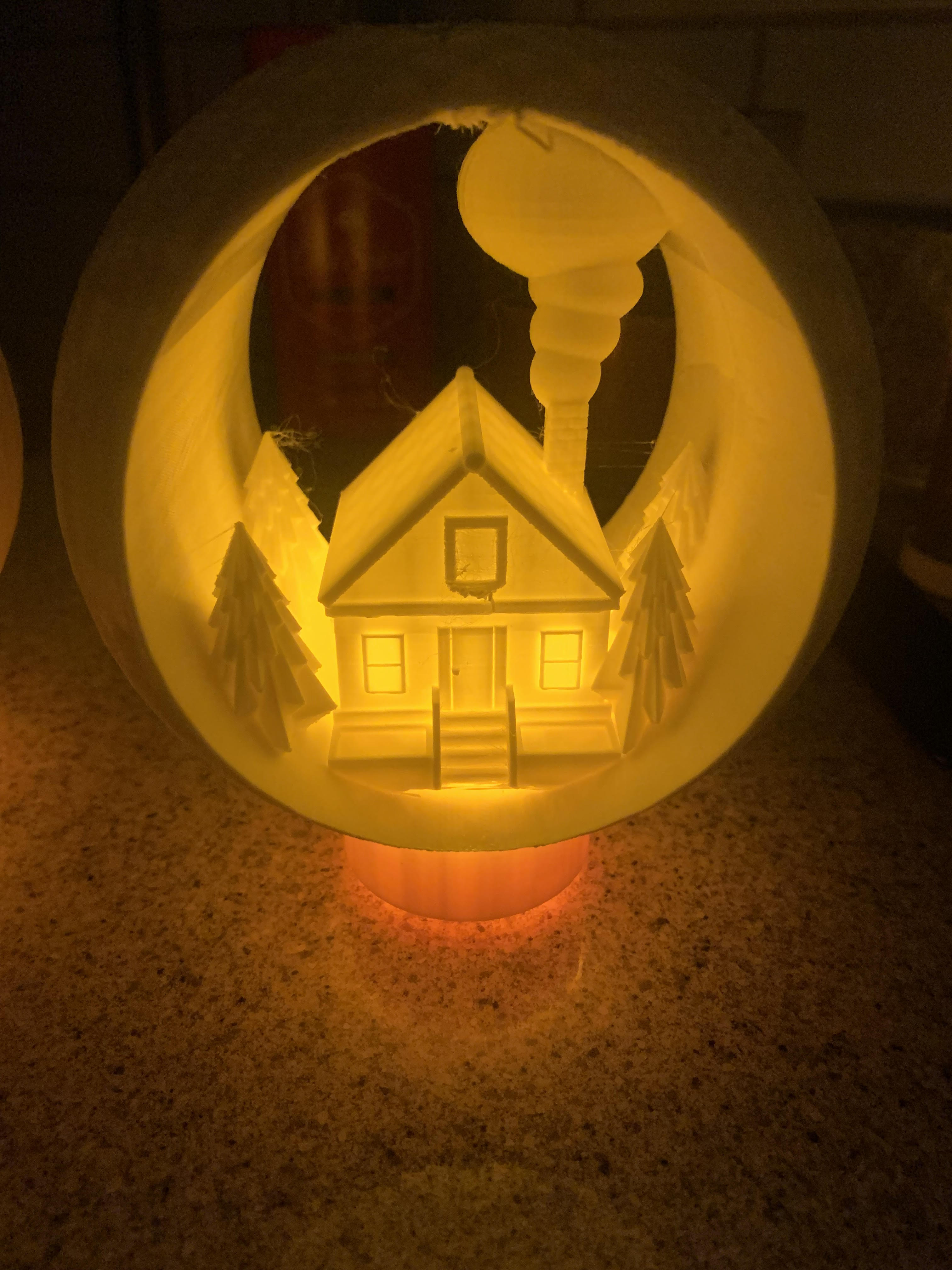 Tea Light House Ornament by AJ Viking | Download free STL model ...