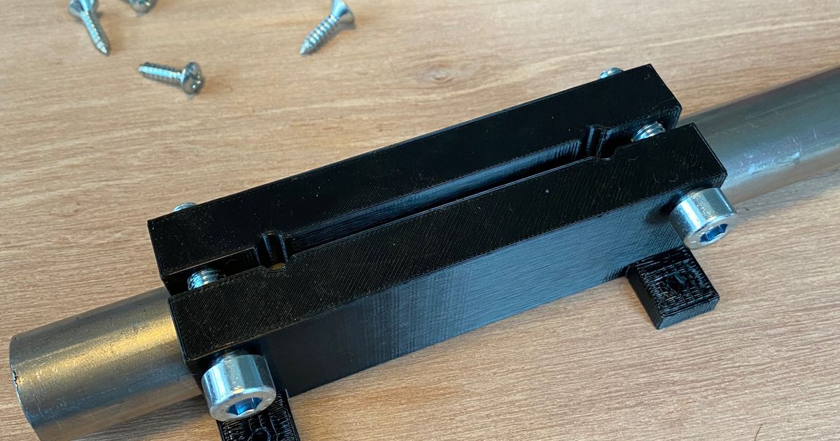 MPCNC Primo F 25mm Z Rails Drilling Tool by paranoid | Download free ...