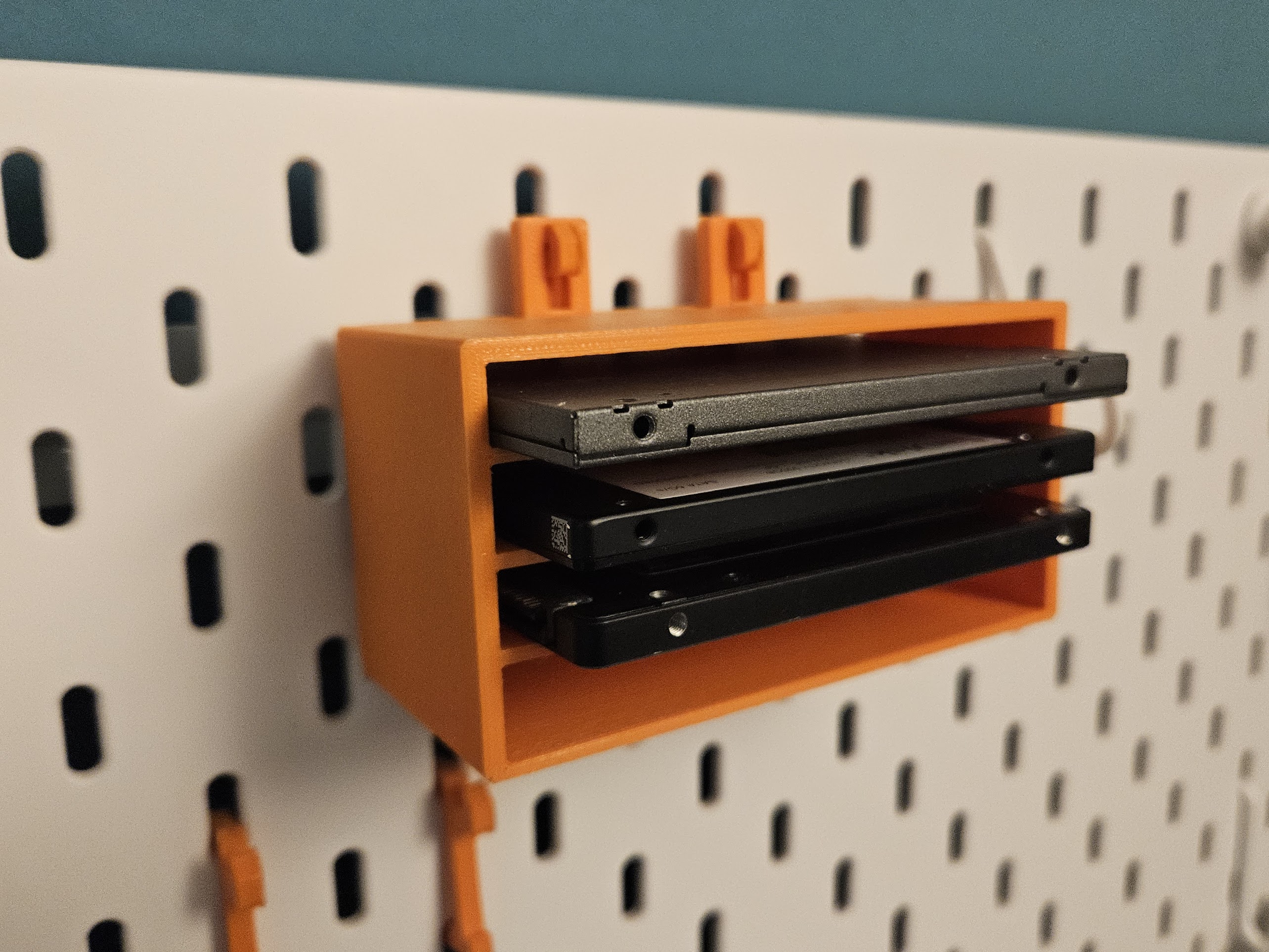 Ikea Skadis SSD Rack by Gerhard Huck | Download free STL model ...