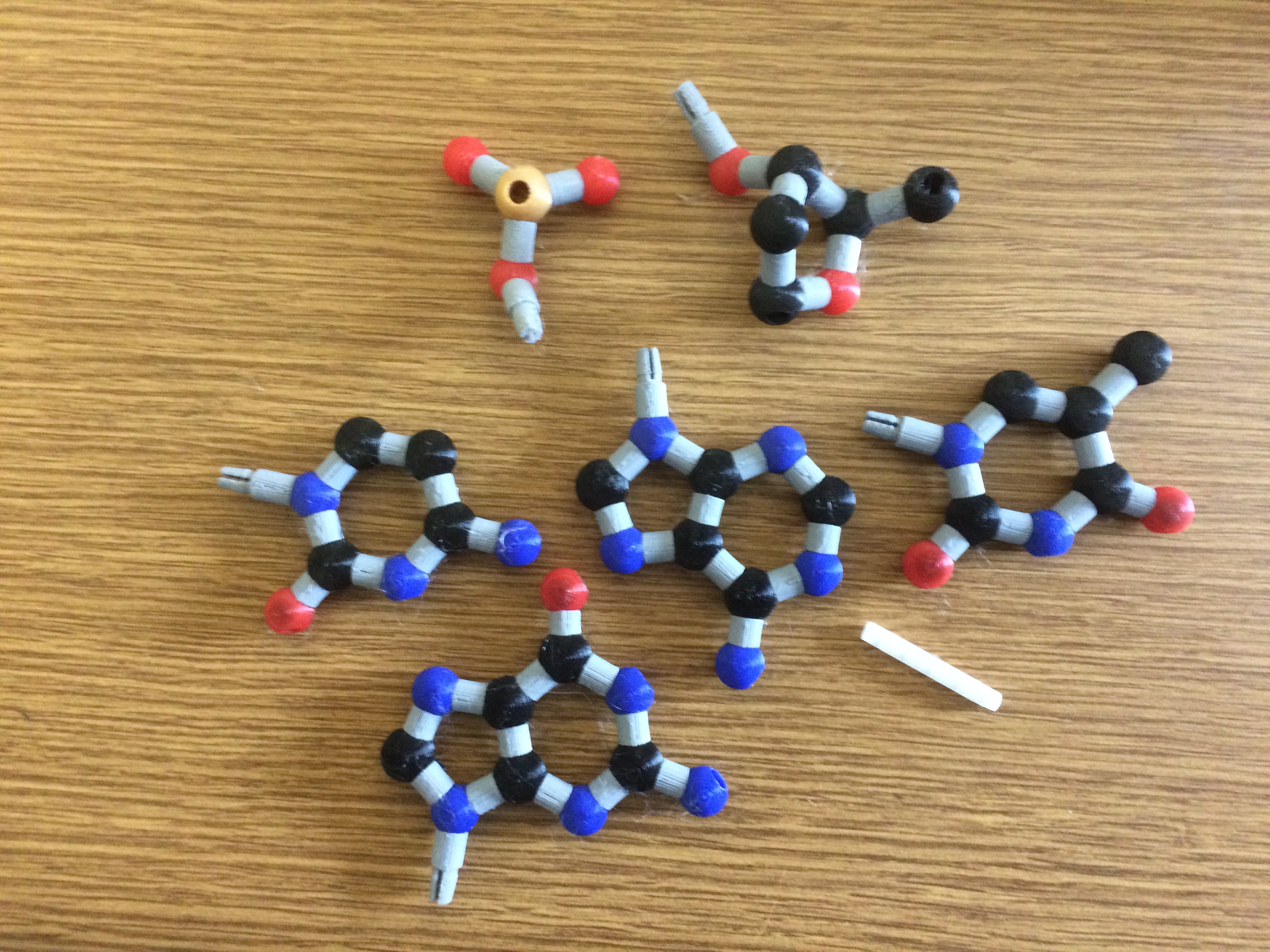 Full-color DNA building kit by ppaukstelis | Download free STL model ...