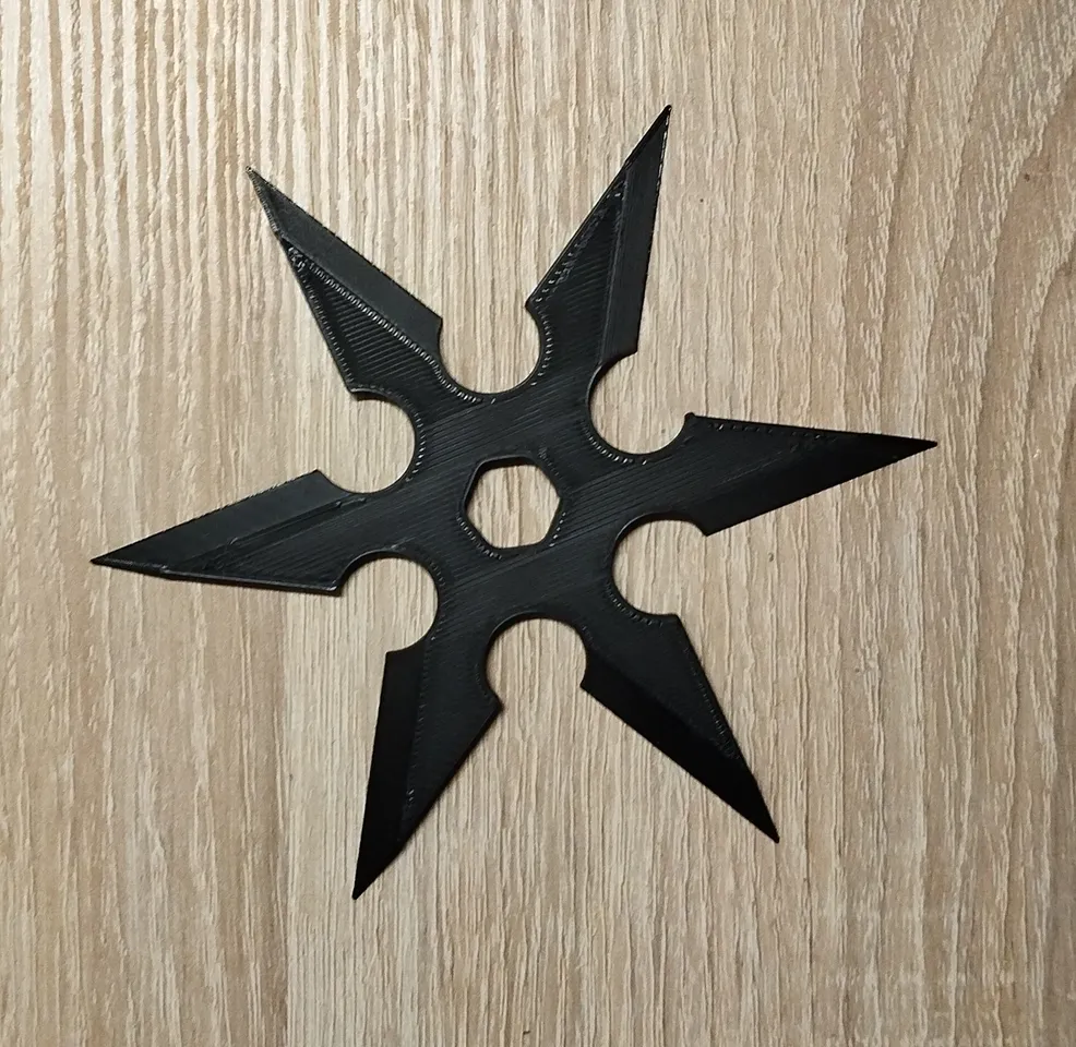 Shurikens (5 and 6-pointed) by Philip | Download free STL model | Printables.com