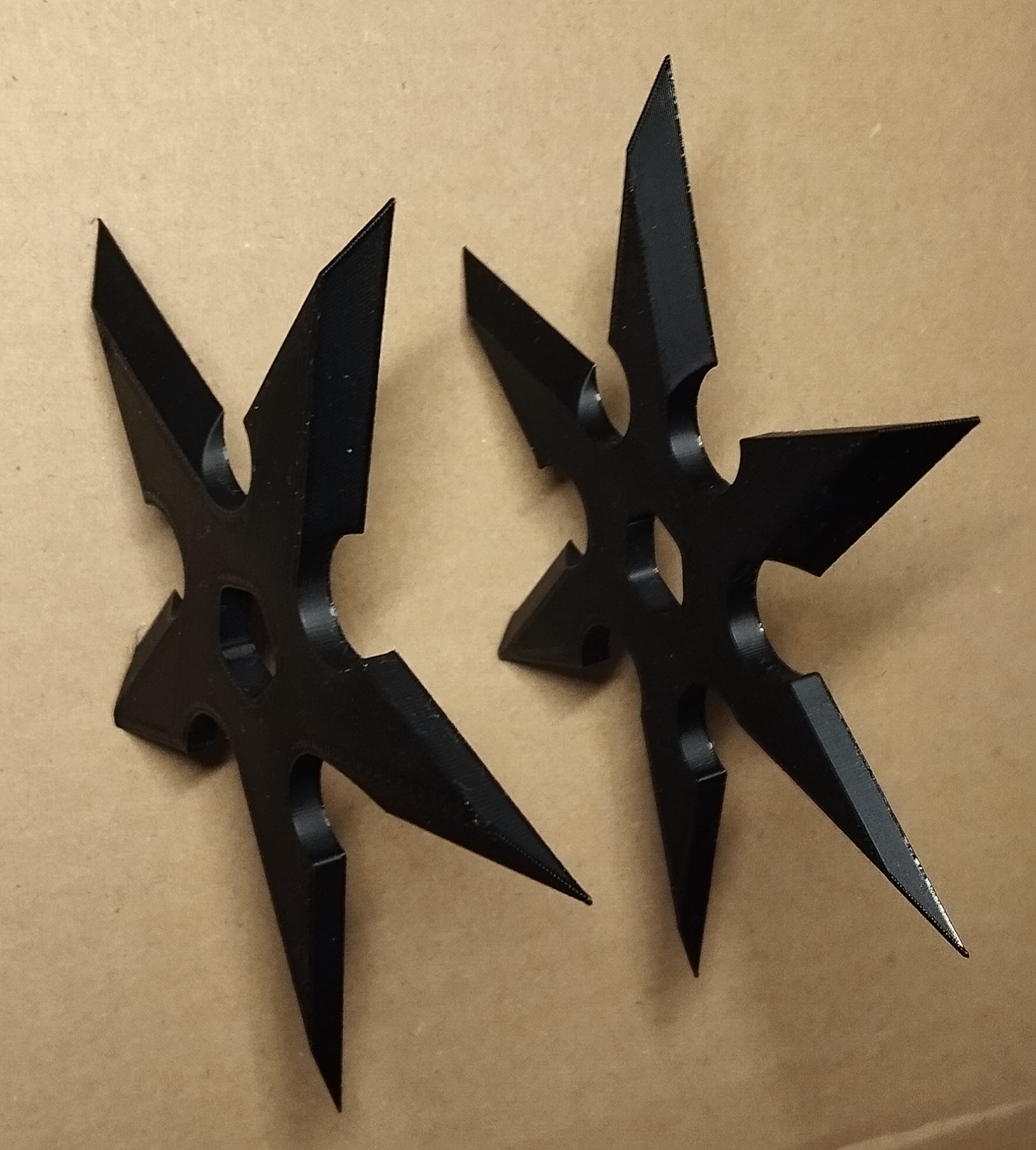 Shurikens 5 And 6 pointed By Philip Download Free STL Model Shurikens 5 And 6 pointed By Philip Download Free STL Model