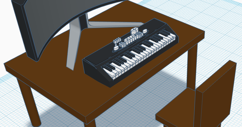 Office with keyboards by Martin Sedláček | Download free STL model ...