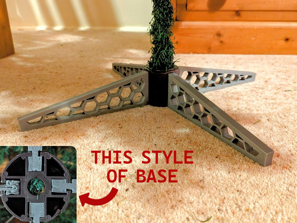 X-Mas Tree Base Support Pieces by DataGraph | Download free STL model ...