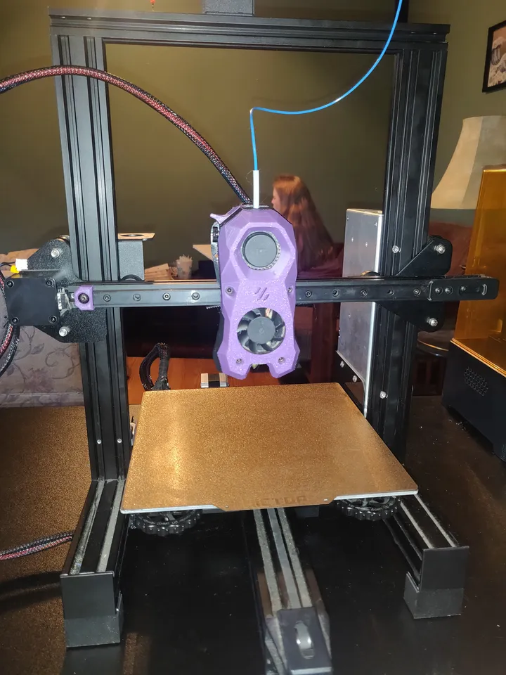Stealburner and Clockwork 2 Mount for Ender 3 With MGN12 Rail by ...
