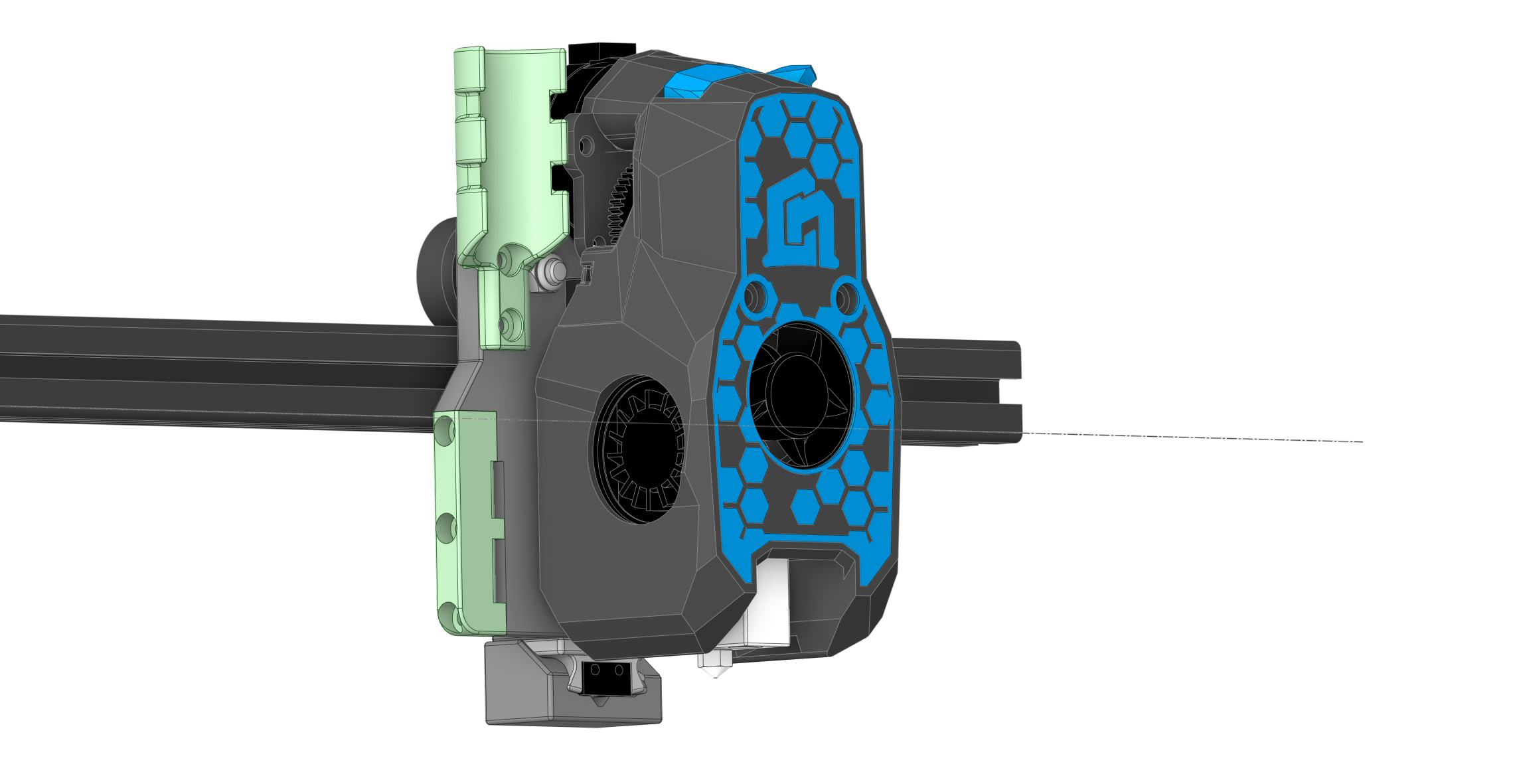 CN3D Mini StealthBurner 4010 Blowe Fan + Volcano by Nadir @ CN3D ...