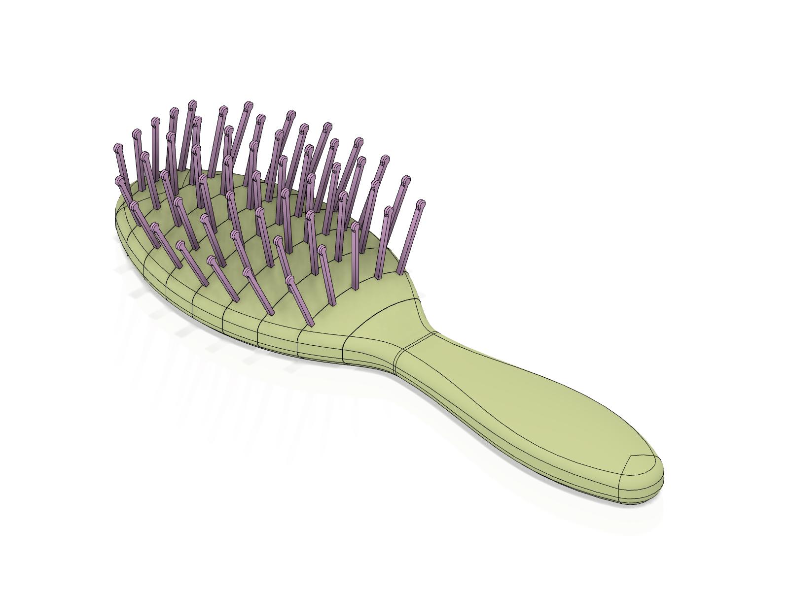3D-Printed Everyday Hairbrush: Functional and Aesthetic by Metikumi ...