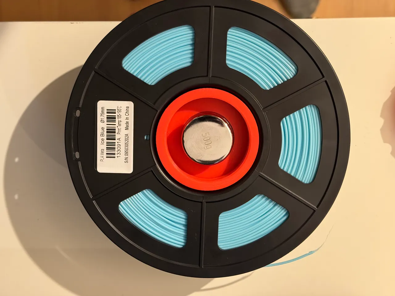 BambuLabs AMS Sunlu spools 500gr Weight adapter by alvesjc | Download ...