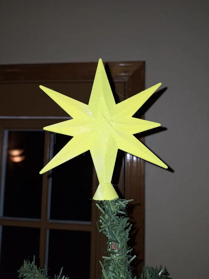 Nativity Star Tree Topper by Oldegregg | Download free STL model ...