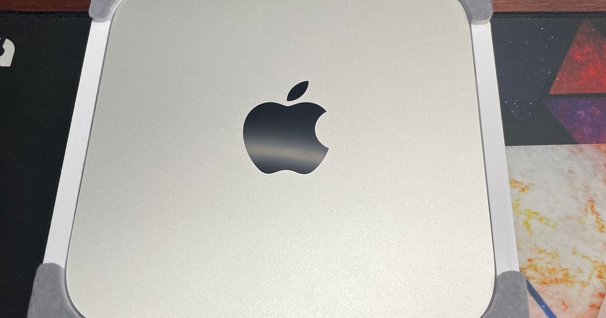 Mac mini mount (under the desk) by βrеαd | Download free STL model ...