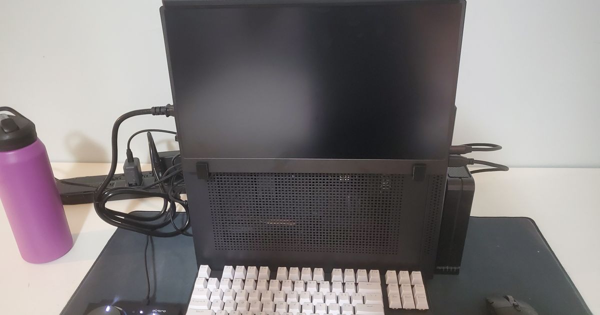 SAMA IM01 portable monitor hooks by Isaac Clark | Download free STL ...