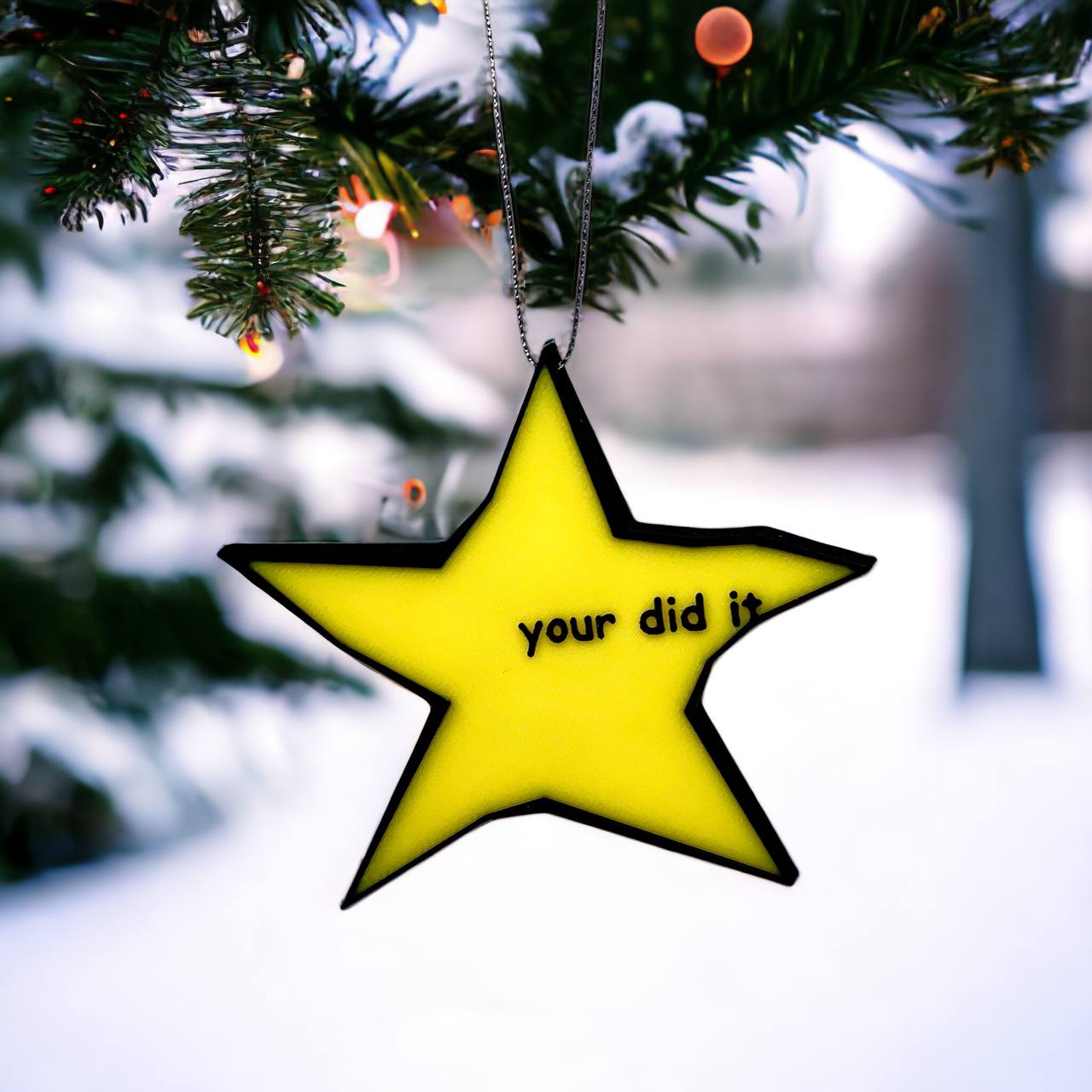 Your Did It Star Meme Ornament By Qwerty Download Free Stl Model
