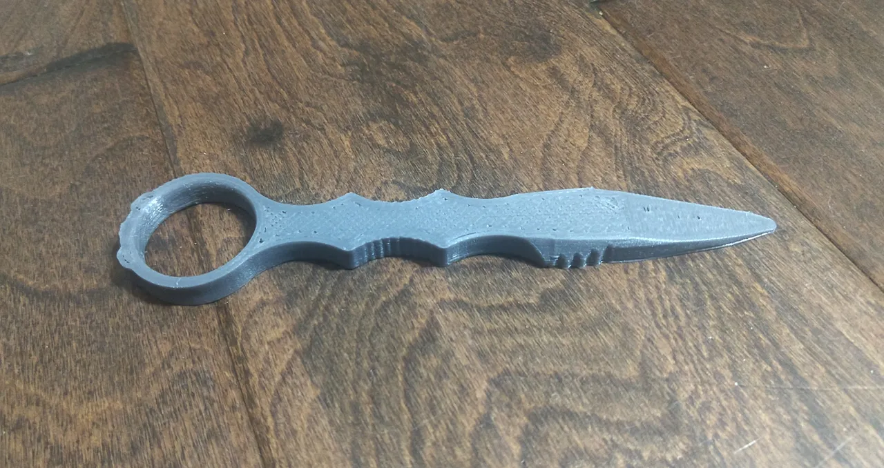 Shiv: SOCP-style Dagger by Jérémy Reeder | Download free STL model ...
