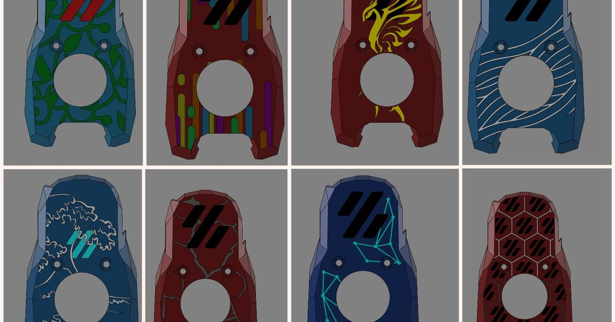 Voron V0.2 R1 Front cowling custom designs by driftrotor | Download ...