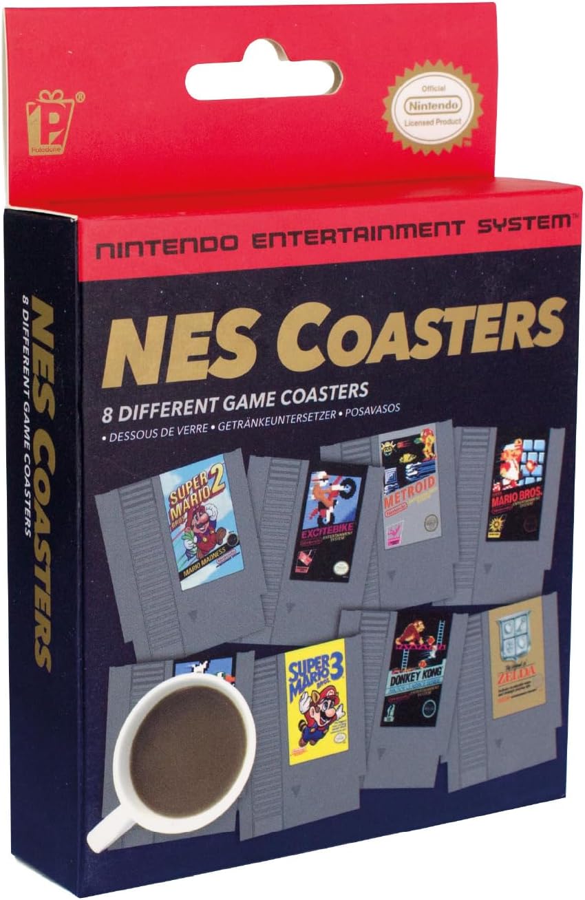 Paladone NES Cartridge Drink Coaster Holder by Ryan Draga | Download free STL model | Printables.com