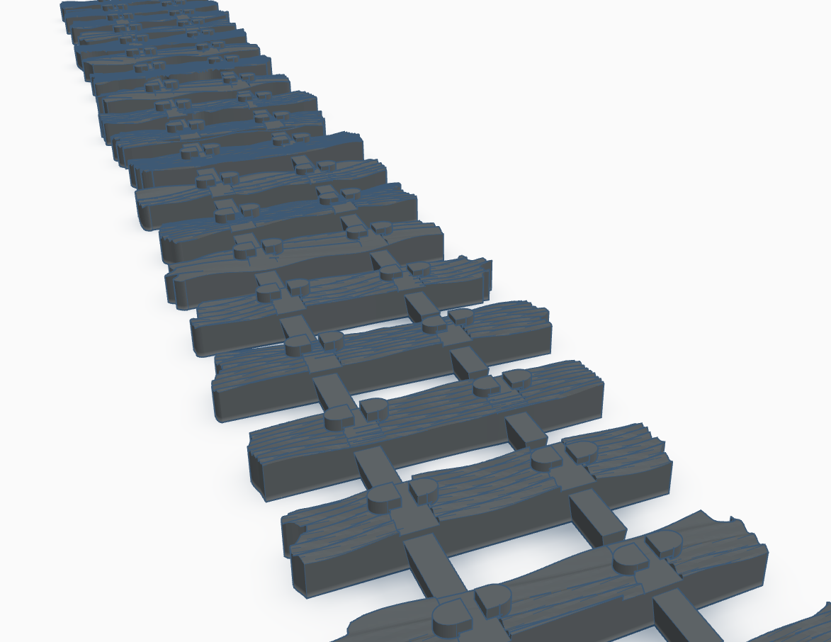H0f Track 6.5mm spacing code 80 rail by wittmason | Download free STL ...