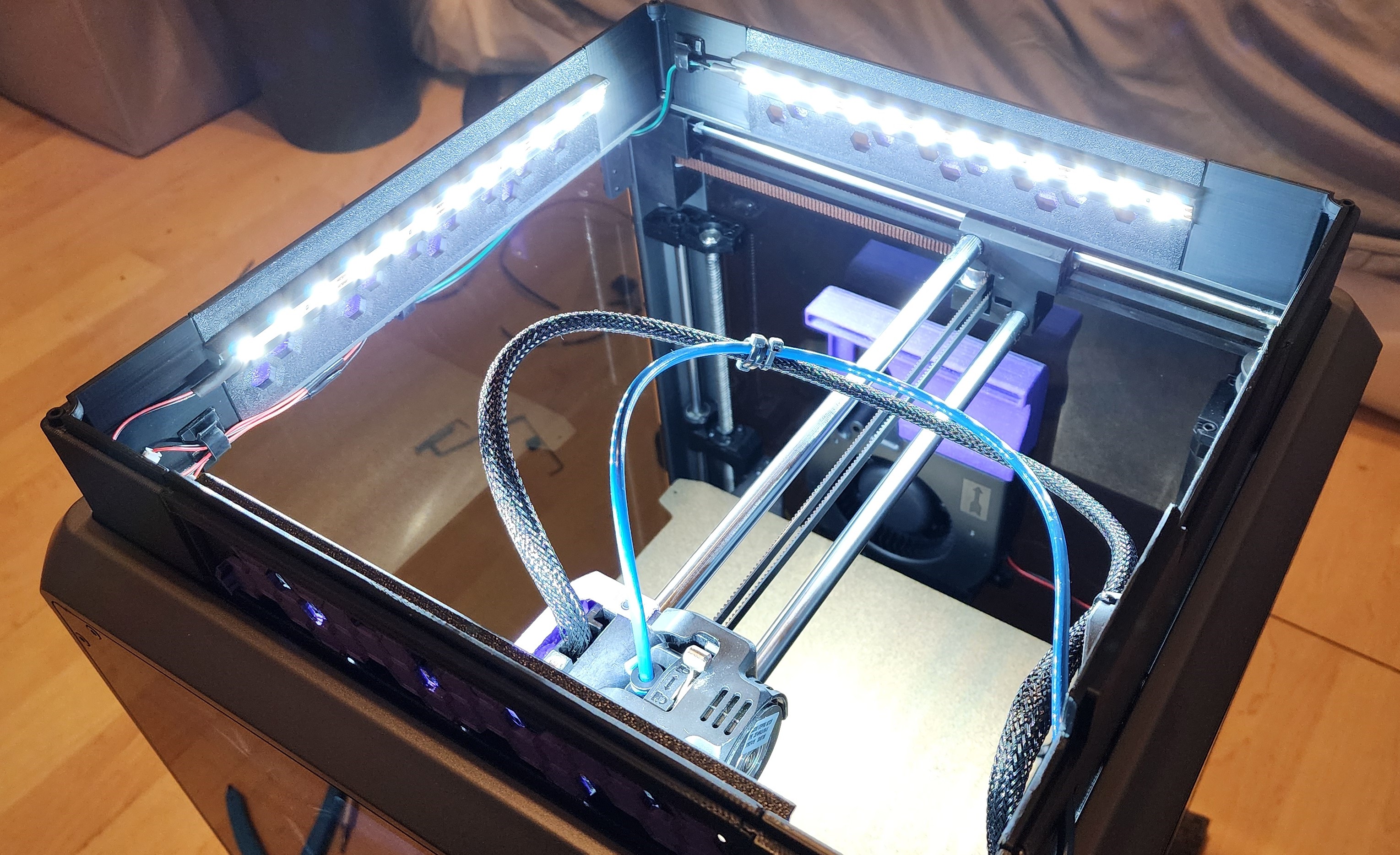 Creality K1 LED Light Strips Addon for Hexagon Accents Risers by Quang ...