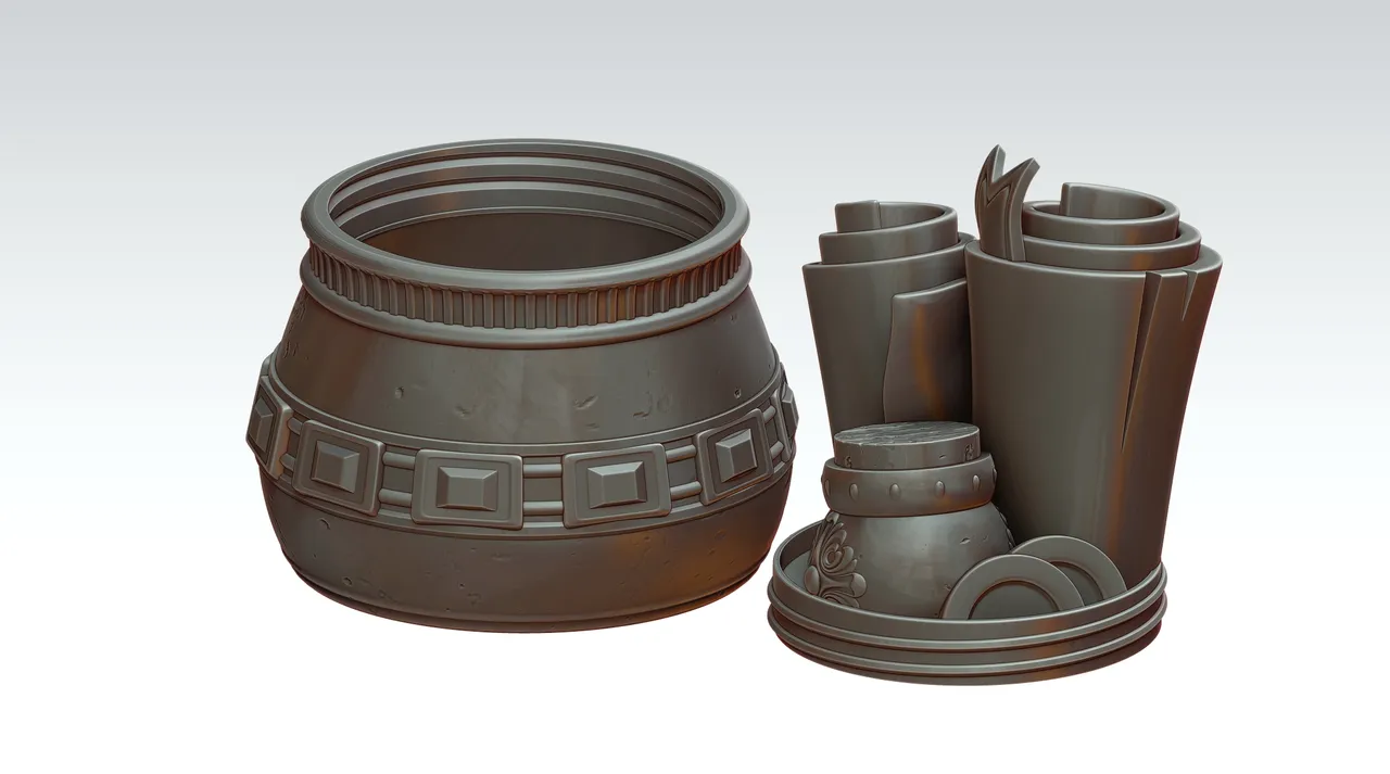 Merchant Dice Box - Mythic Mugs by Ars Moriendi 3D | Download free STL ...