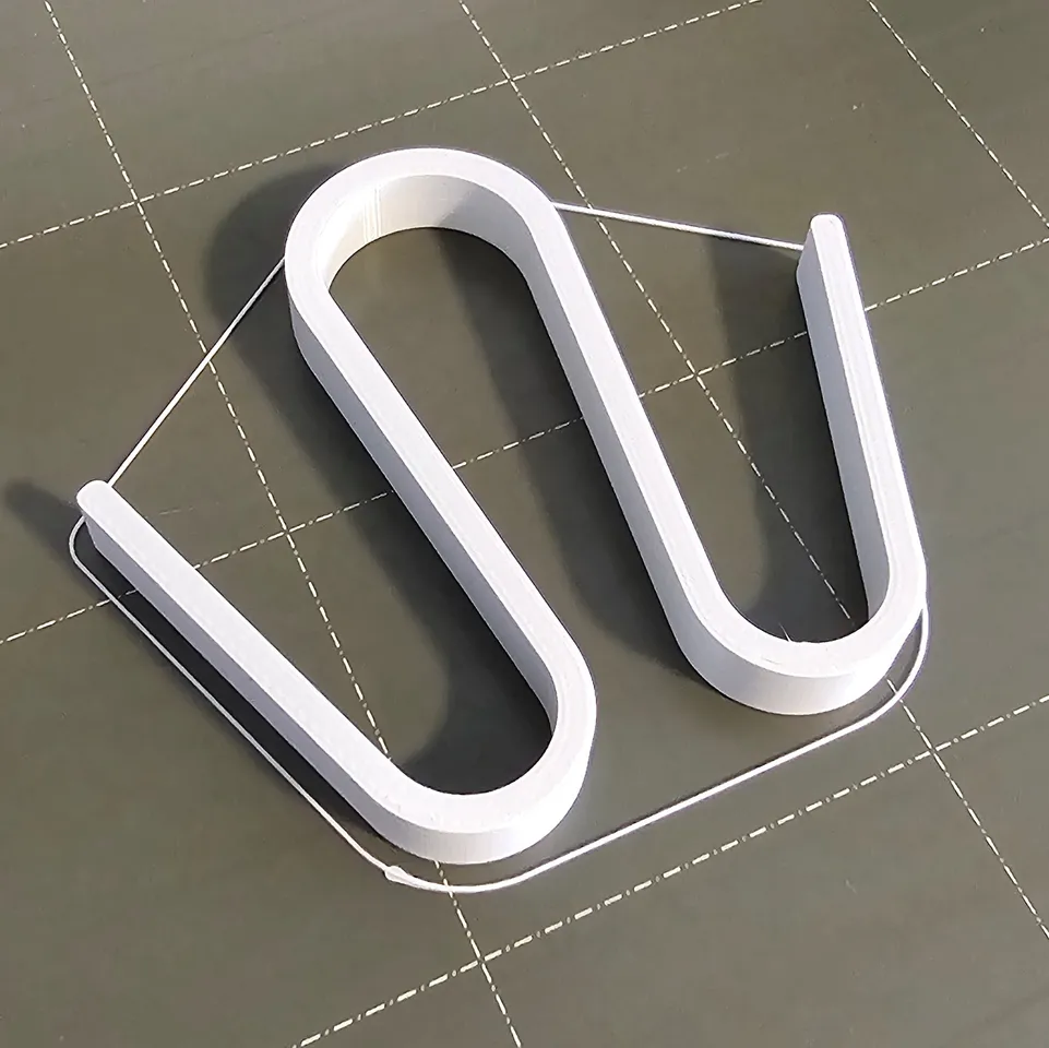 Shower hanger by NelisW | Download free STL model | Printables.com