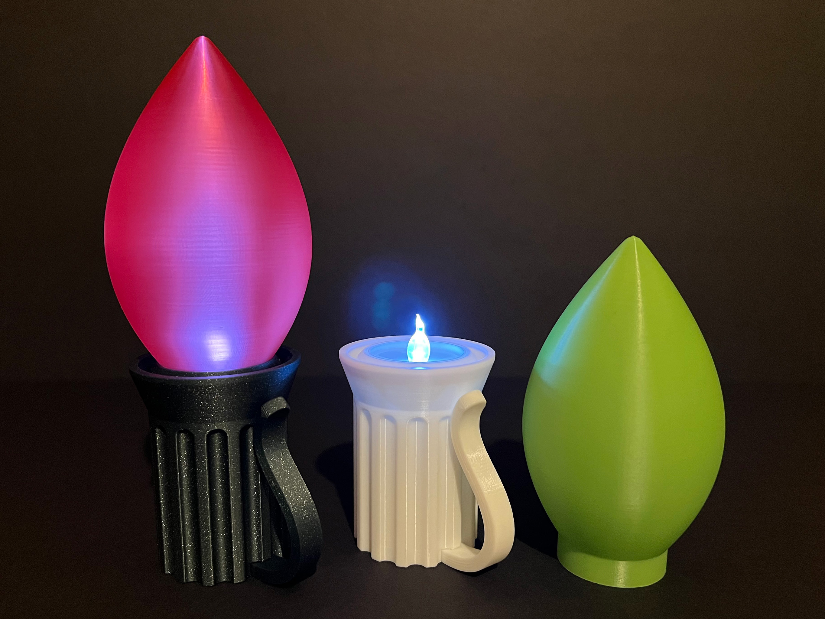Christmas Tea Light Bulb by DesignCraft | Download free STL model ...