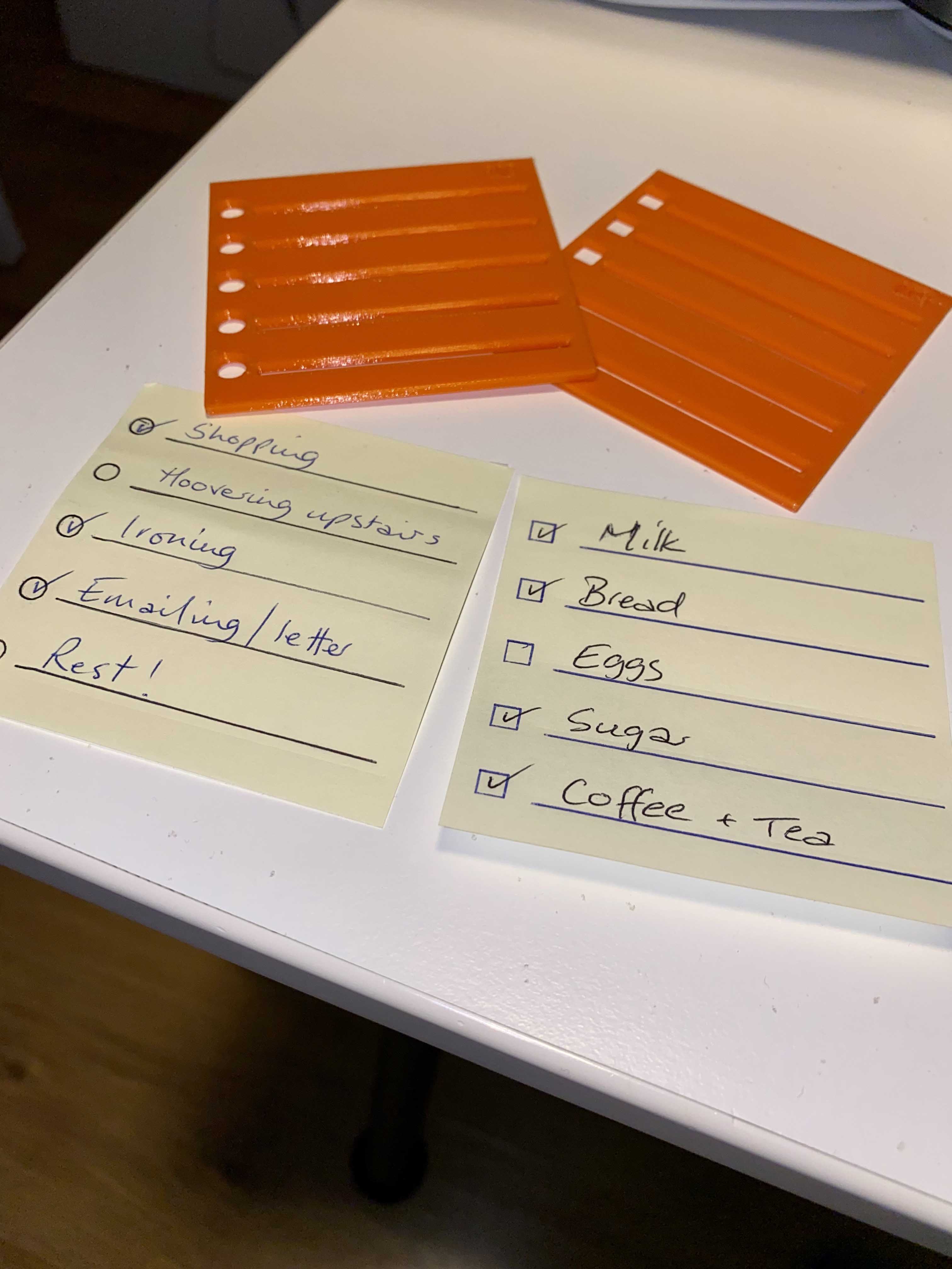 Box Note 77mm Checklist stencil Circle & Square by Martin | Download ...