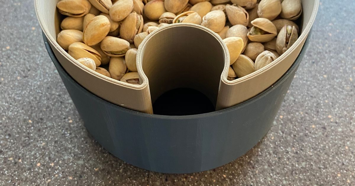 Pistachio/Peanut Bowl by Place and Play 3D | Download free STL model ...