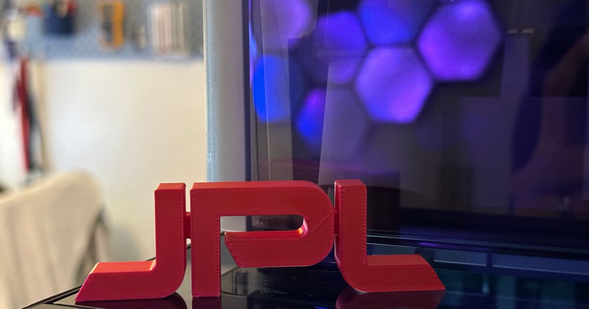 Mini NASA JPL Logo by Brian.Kuo | Download free STL model | Printables.com