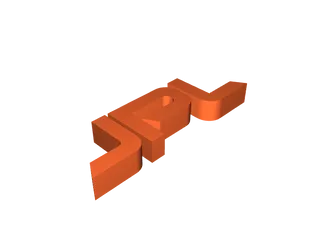 Mini NASA JPL Logo by Brian.Kuo | Download free STL model | Printables.com